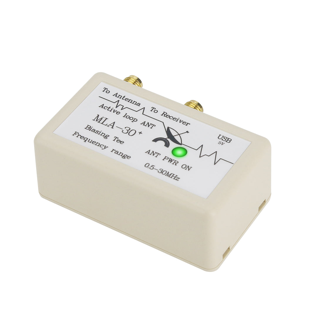 HamGeek MLA-30+ 500KHz-30MHz Active Loop Antenna Shortwave Radio Anten