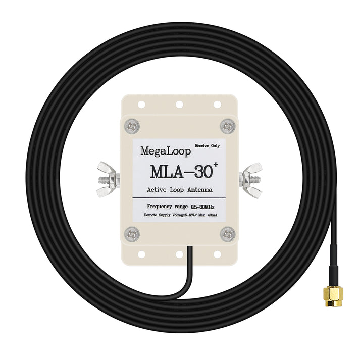 HamGeek MLA-30+ 500KHz-30MHz Active Loop Antenna Shortwave Radio Anten