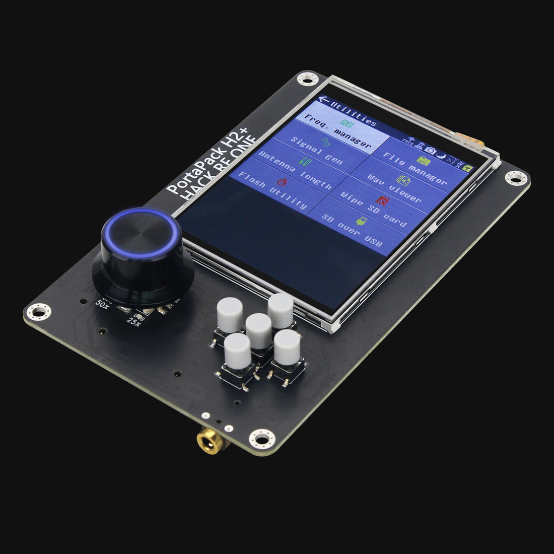 HamGeek PortaPack H2 with 3.2" LCD Touch Display TCXO Battery for Hack