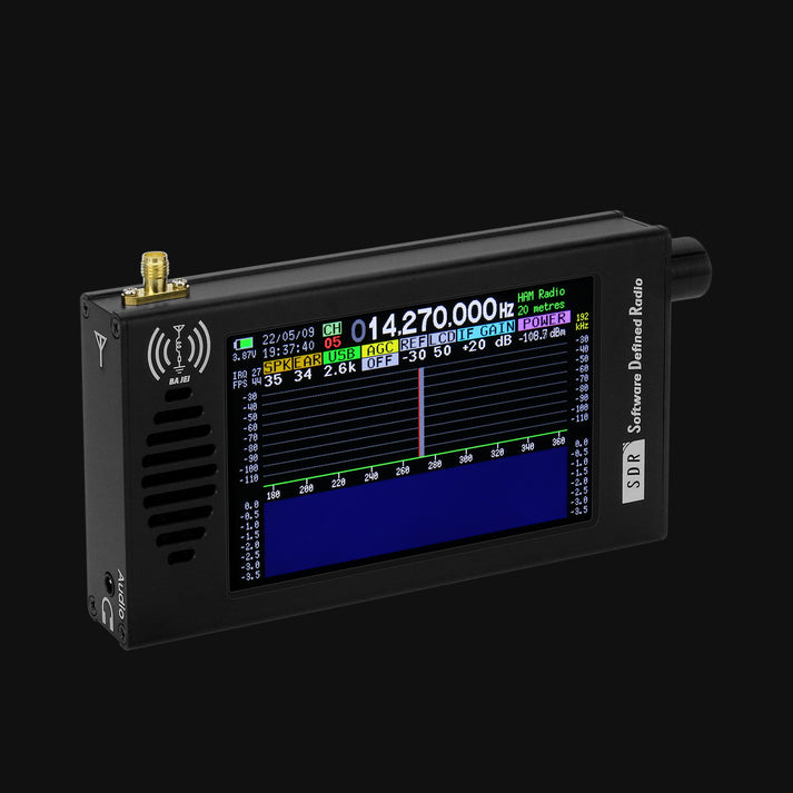 HamGeek DSP-01 SDR Radio Receiver DSP Receiver CW/AM/SSB/FM/WFM w/ 4.3