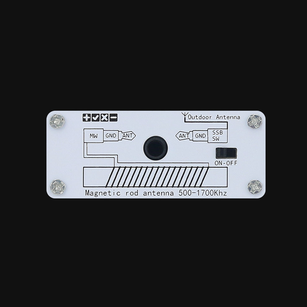 HamGeek ATS120-Pro V4.1x Officially Licensed SI4732 FM SSB Full Band R