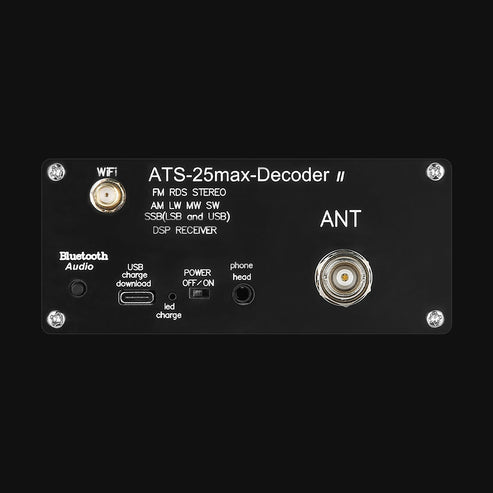 HamGeek ATS25 Max Decoder II Bluetooth Full Band Radio Receiver FM SW