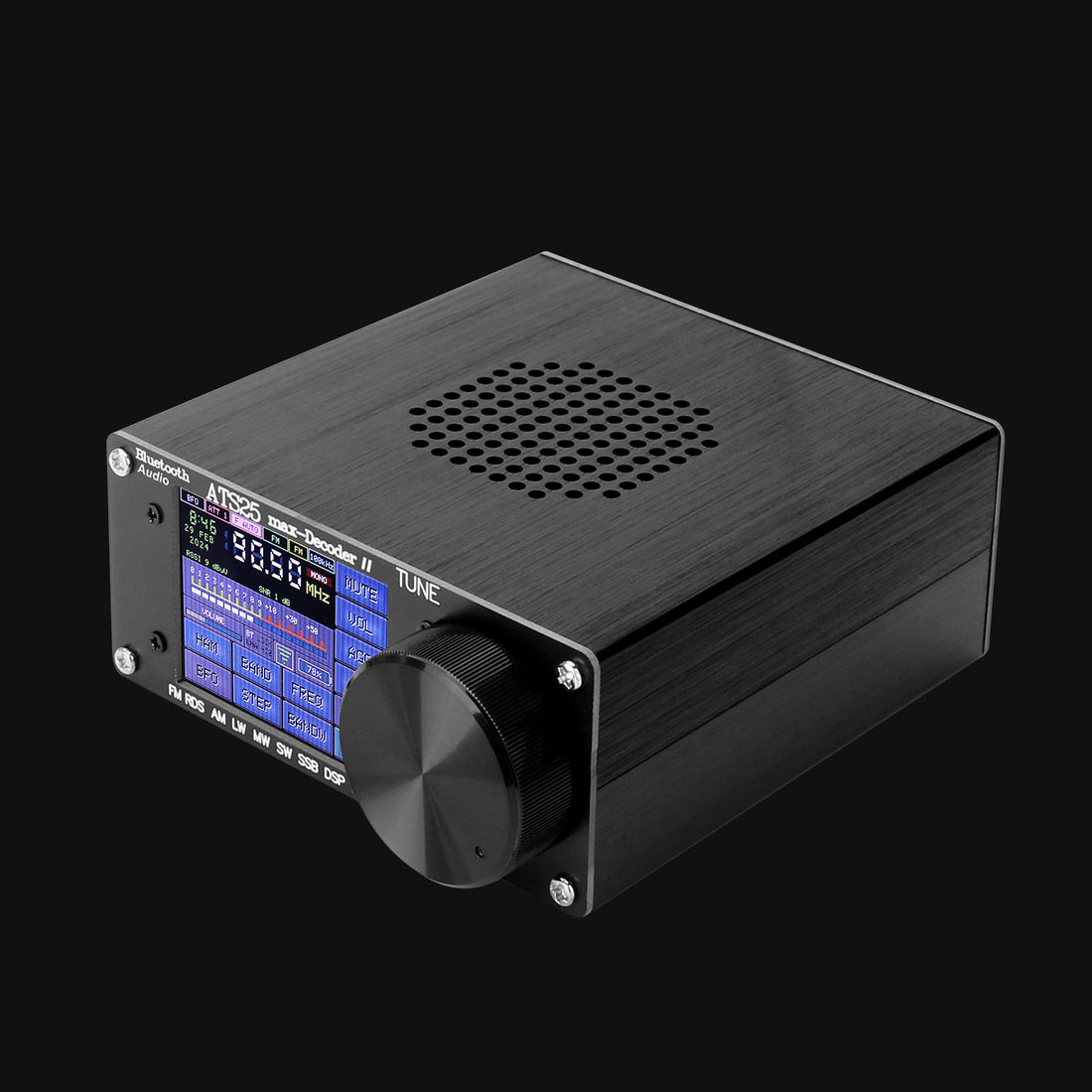 HamGeek ATS25 Max Decoder II Bluetooth Full Band Radio Receiver FM SW