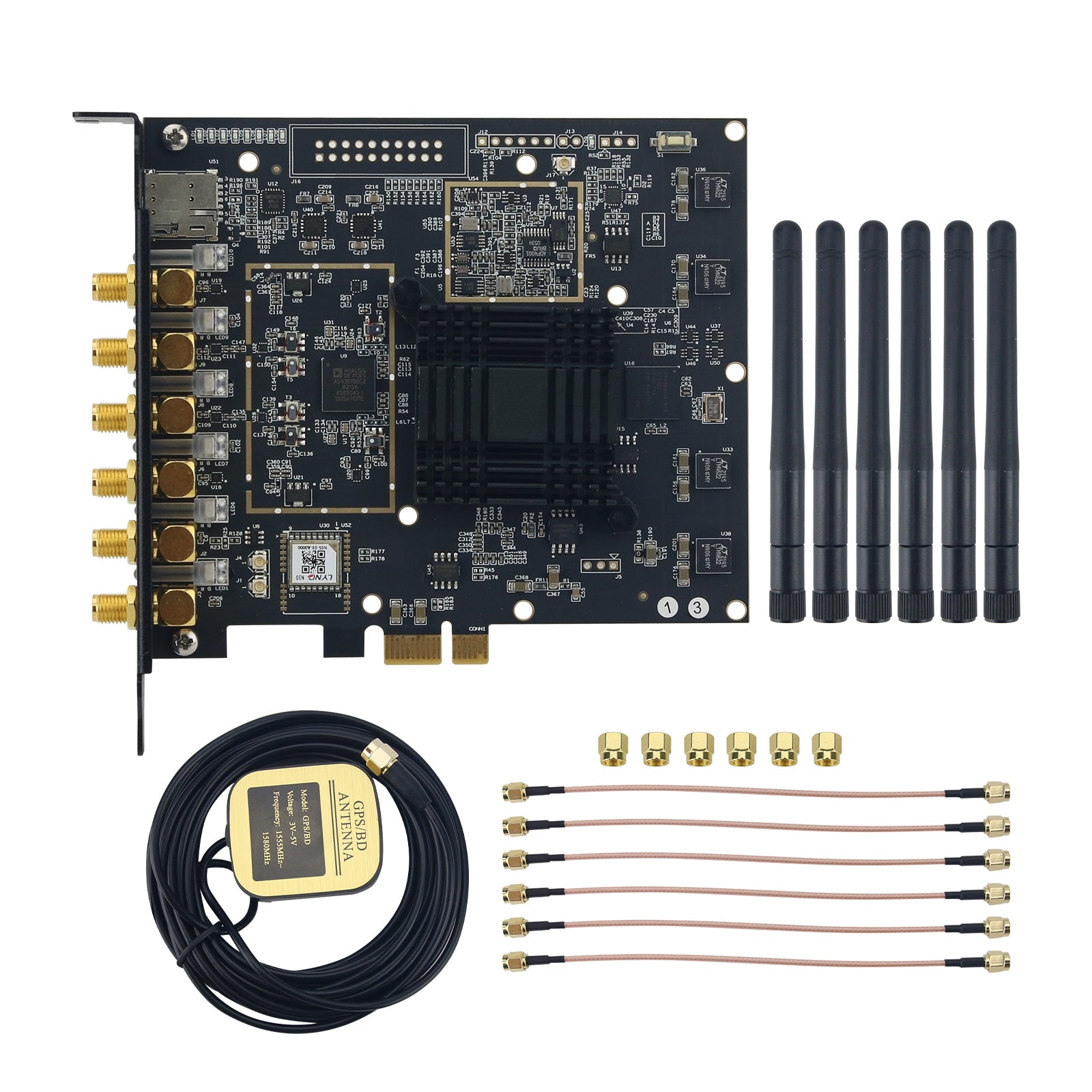 HamGeek B210 SDR Development Board PCIE Version Software Defined Radio