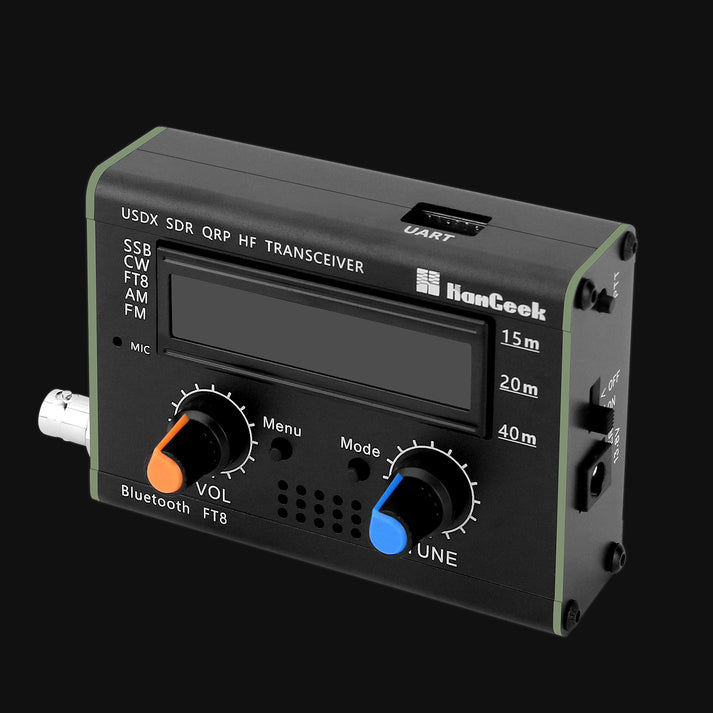 HAMGEEK 5W usDX SDR QRP Transceiver QCX-SSB to SSB 15m/20m/40m 3-Band