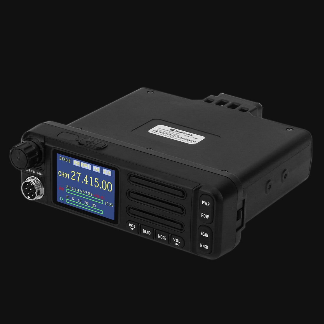 HamGeek 6699-CB Radio 1-30MHz/21-30MHz Mobile Radio Supporting FM/AM/C